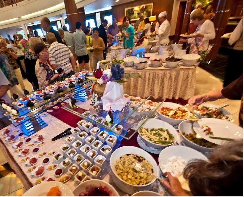 P.S. Crystal Symphony Gala Buffet – theculturedtraveler